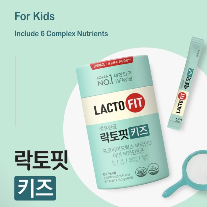 Jual Lacto Fit Probiotics Kids Anak Vitamin D + Zinc - New Upgrade ...