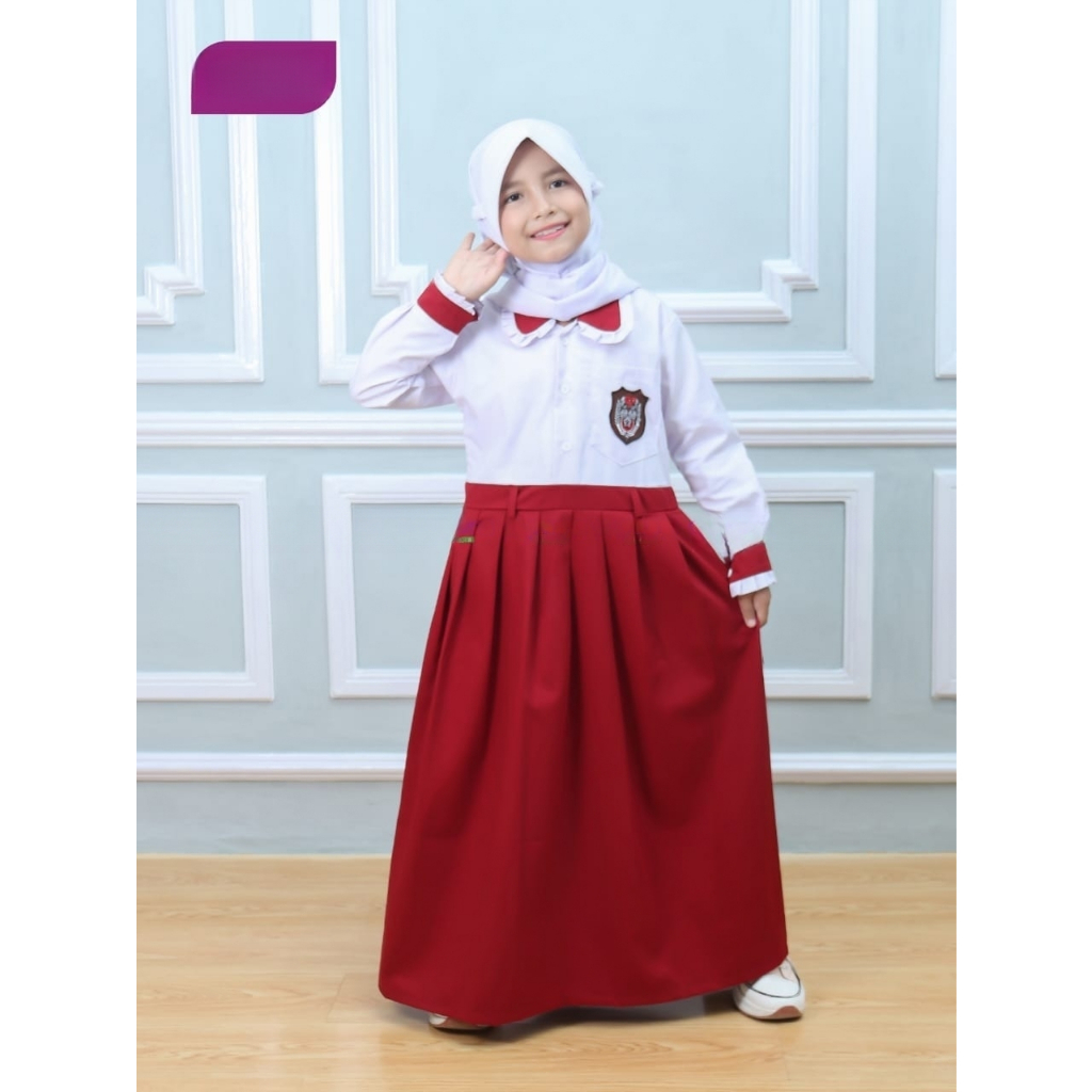 Jual Adib_grosir Gamis Seragam Sekolah Anak SD Merah Putih dan Pramuka ...