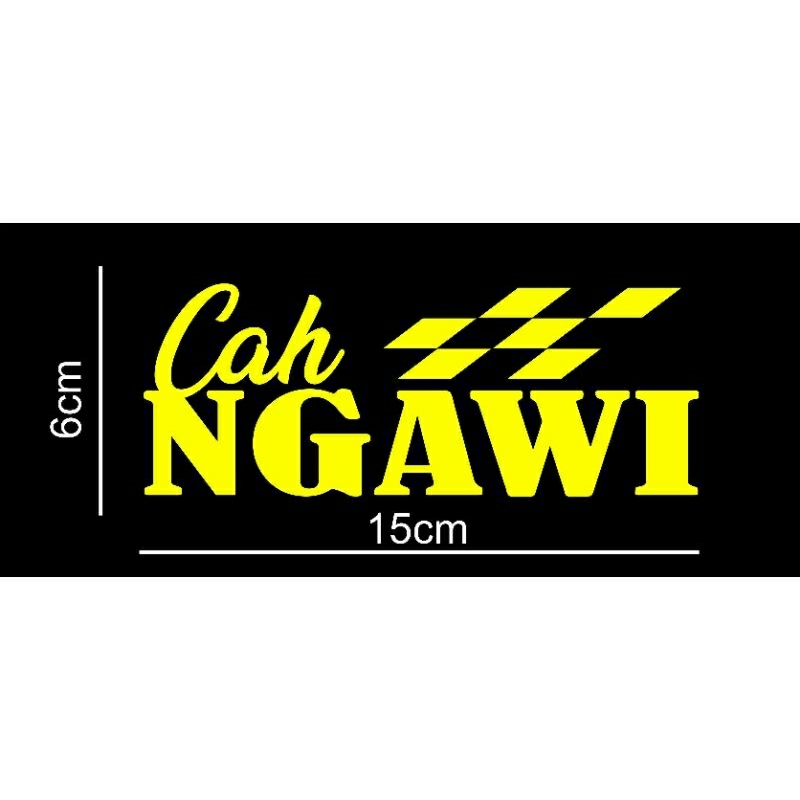 Jual stiker cah Ngawi | Shopee Indonesia