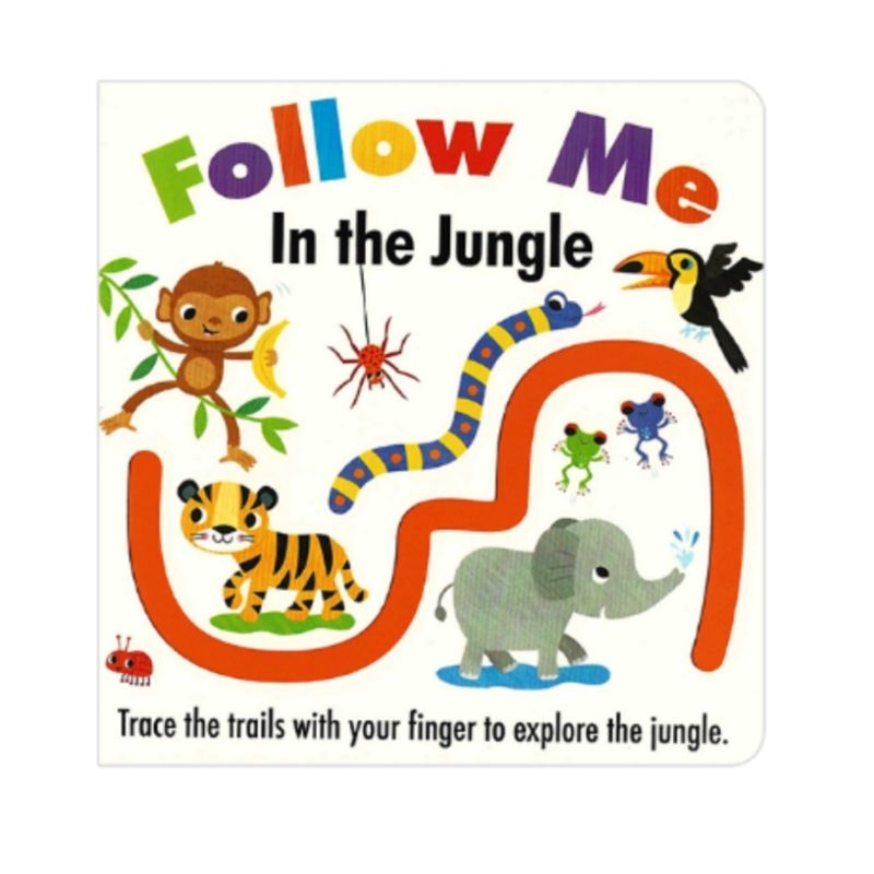 Jual Follow Me Board Book Trace The Trails with Your Finger - In the ...