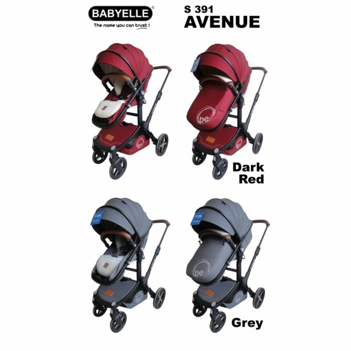 Jual Kereta Bayi/ Stroller Bayi Merk Baby elle B/S S-391 Avenue kereta ...