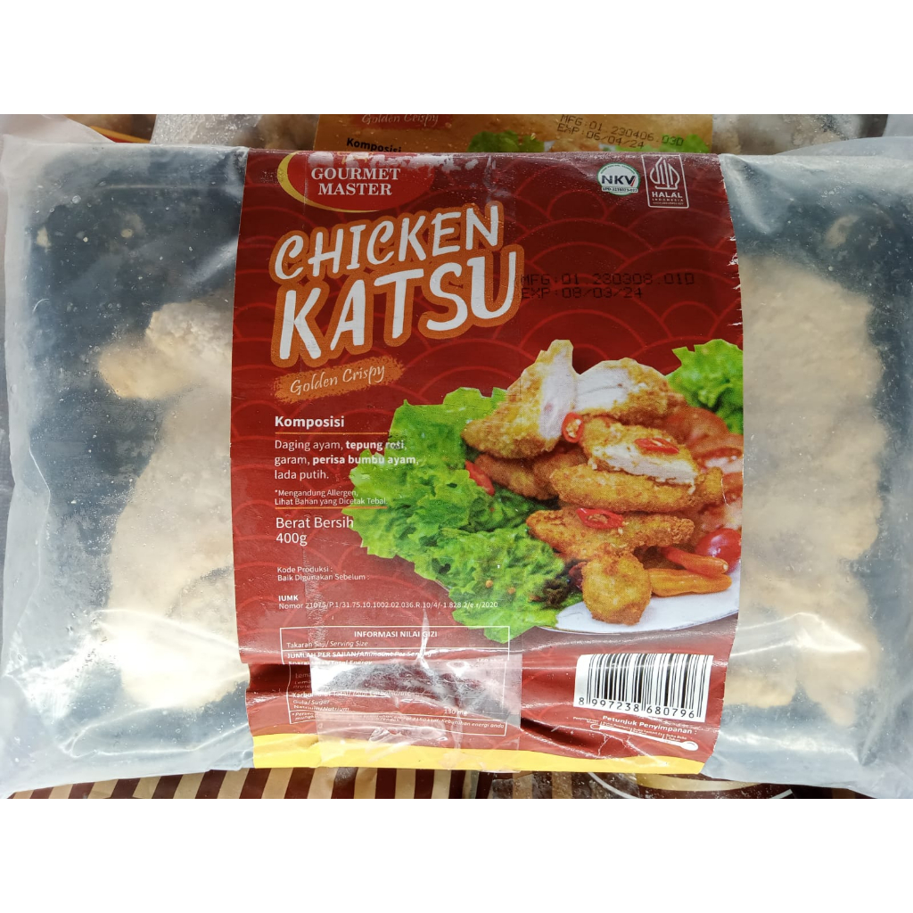 Jual GOURMET MASTER CHICKEN KATSU 400GR | Shopee Indonesia