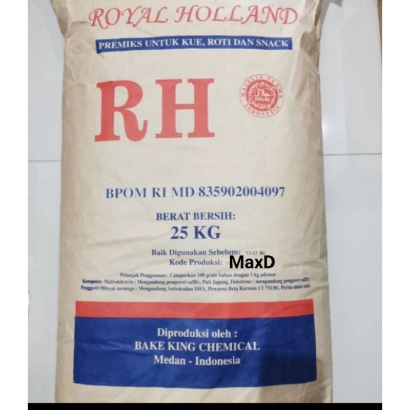 Jual Royal Holland Premiks Untuk Kue,Roti & Snack Repack 1kg | Shopee ...