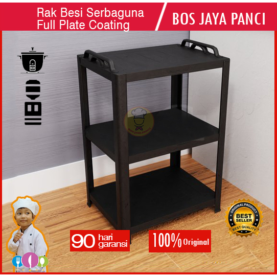 Jual Rak Besi Serbaguna Full Plate Coating - Meja Dispenser - Kaki ...