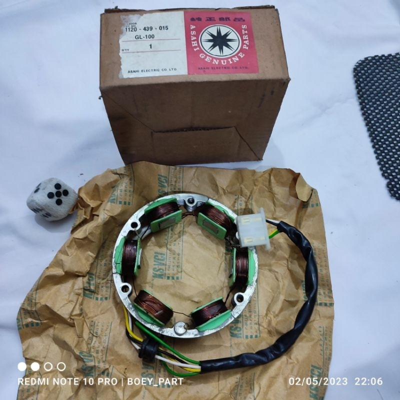 Jual Spul spull spool spol pengapian Honda gl100 gl225 gl 100 125 original asashi nos japan ...