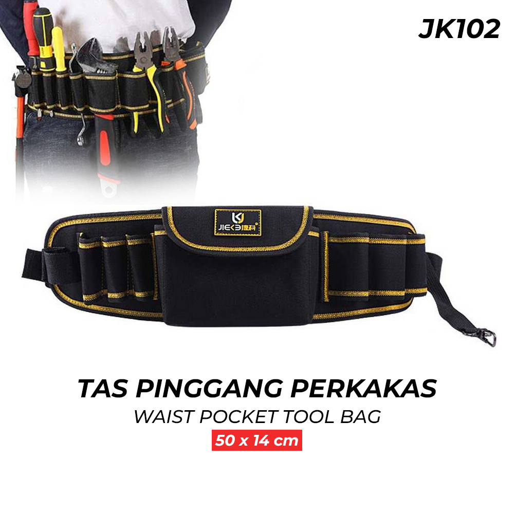 Jual Tas pinggang perkakas tool bag serbaguna tas kerja teknik kuat ...