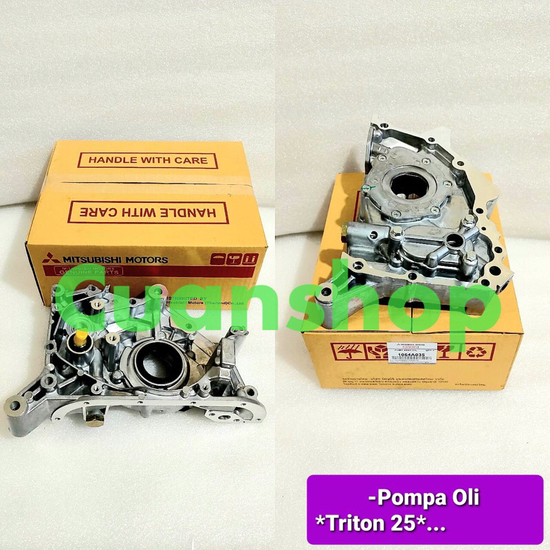 Jual POMPA OLI OIL PUMP MITSUBISHI PAJERO TRITON 2.5 ALL NEW TRITON ...
