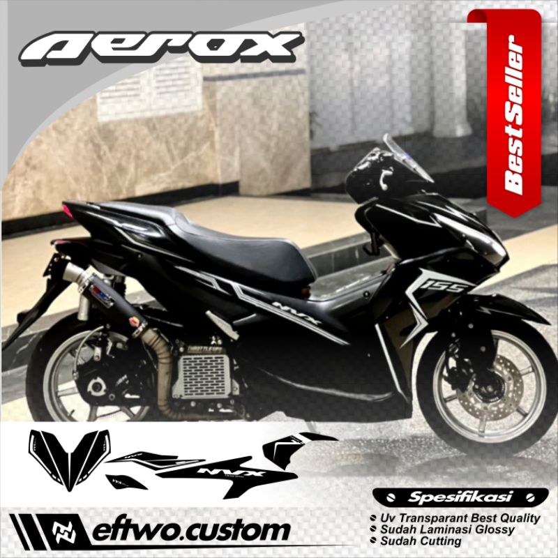 Jual A02 stripping custom aerox 155 all new connected / NVX 155 vision ...