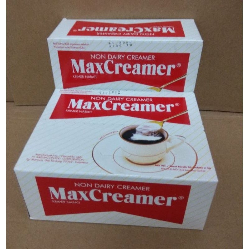 Jual krimer max creamer sachet 50 pcs 1 box | Shopee Indonesia