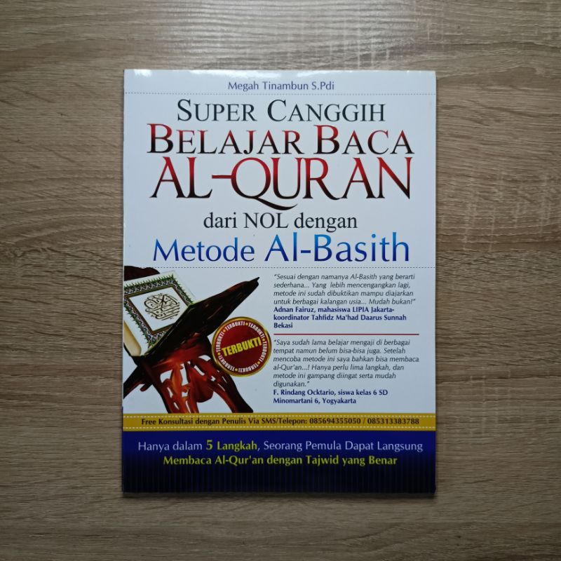 Jual Buku Islam: Belajar Baca al-Qur'an dari Nol dengan Metode Al-Basith (super canggih untuk ...