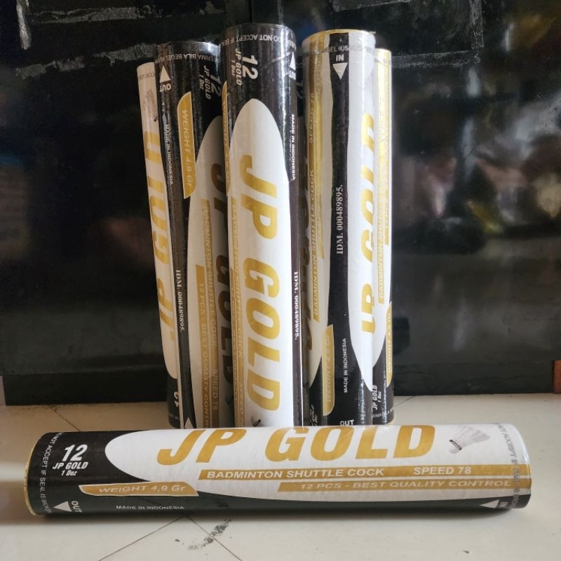 Jual Cock Badminton JP Gold Original Shuttle Cock | Shopee Indonesia