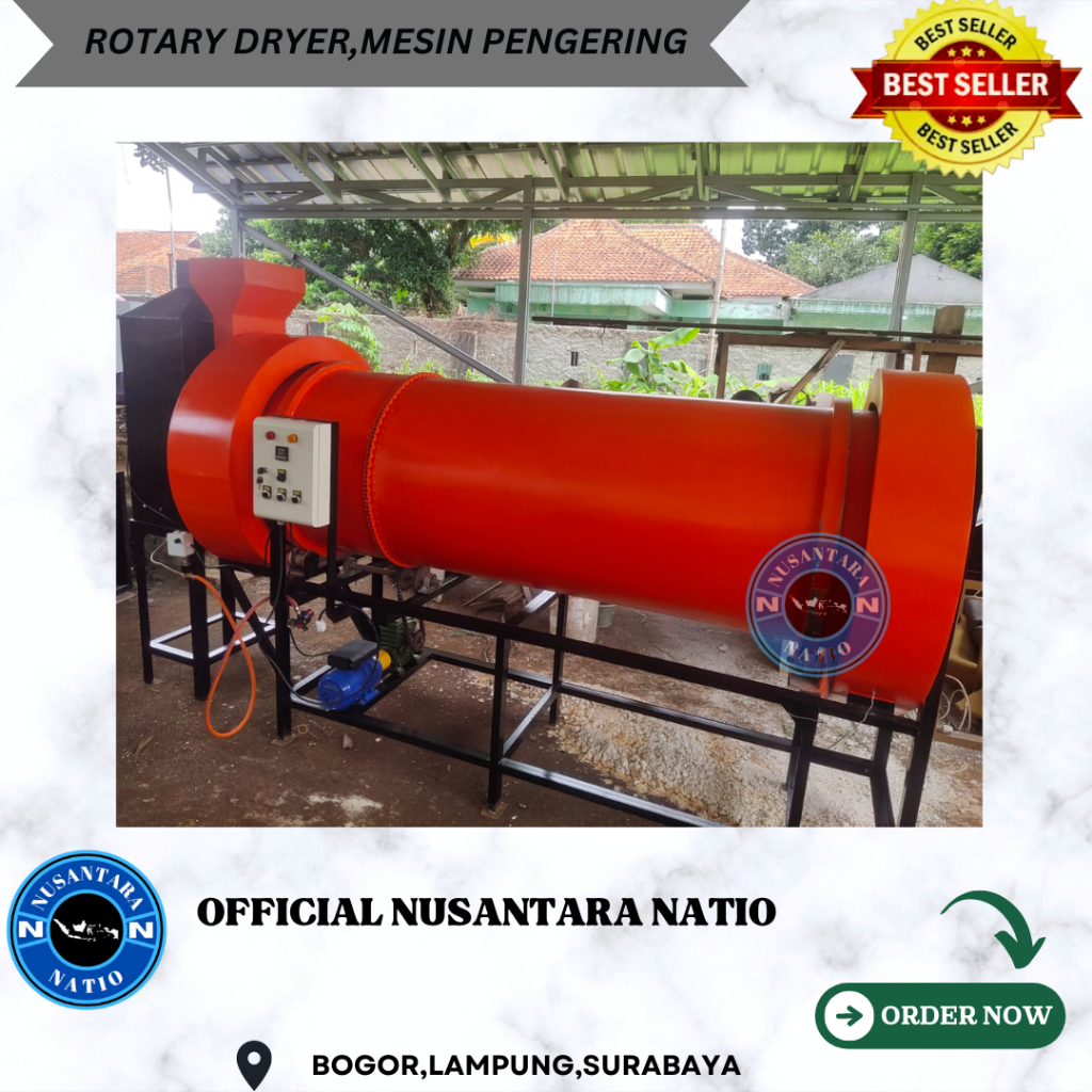Jual Rotary Dryer / Mesin Pengering Padi jagung ,Mesin Pertanian ...