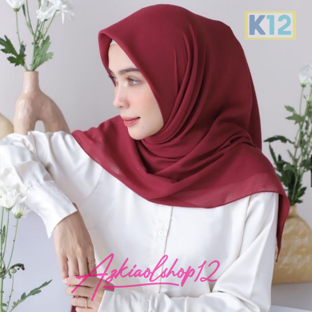 Jual Lozy Hijab - 149K Get 2 Kirana Paris Plain Japan (Hijab Segiempat ...