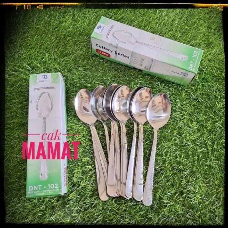 Jual sendok makan DNT 102 stainless steel | Shopee Indonesia