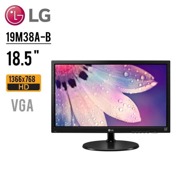 Jual Monitor LG 19M38A 19 inch VGA 19M38A LG Monitor 18.5" 19M38H HDMI+ ...