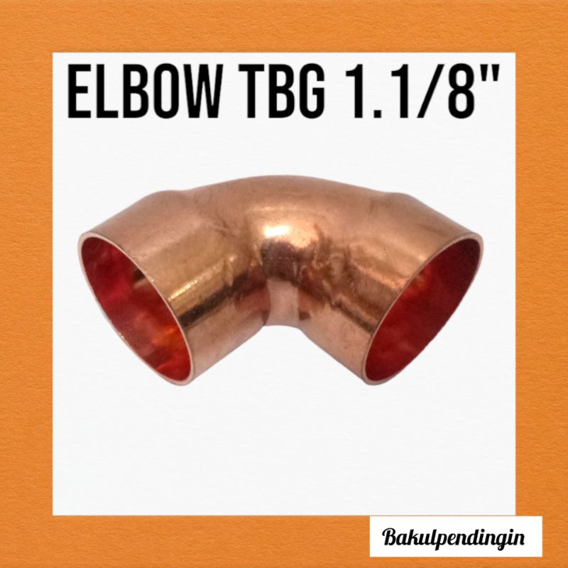 Jual Elbow Tembaga Copper Keni Knee Sambungan Pipa Tembaga 90° 28mm 1.1/8" | Shopee Indonesia