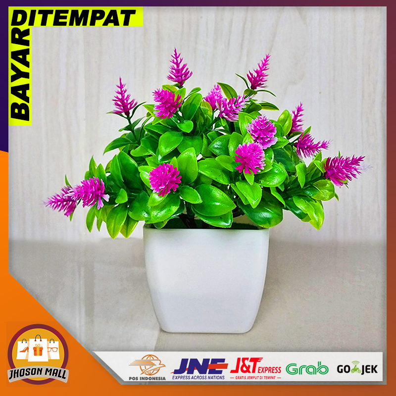Jual JM Tanaman Pohon Bonsai Hias Plastik Imitasi Tanaman Artifical ...