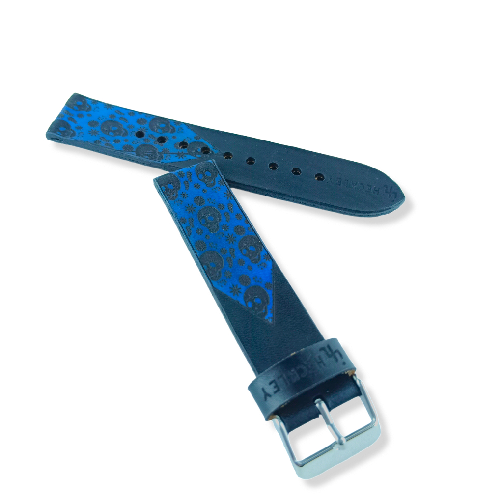 Jual Tali Jam Kulit Sapi Motif Batik Dua Warna Tali Jam Seiko Smart ...