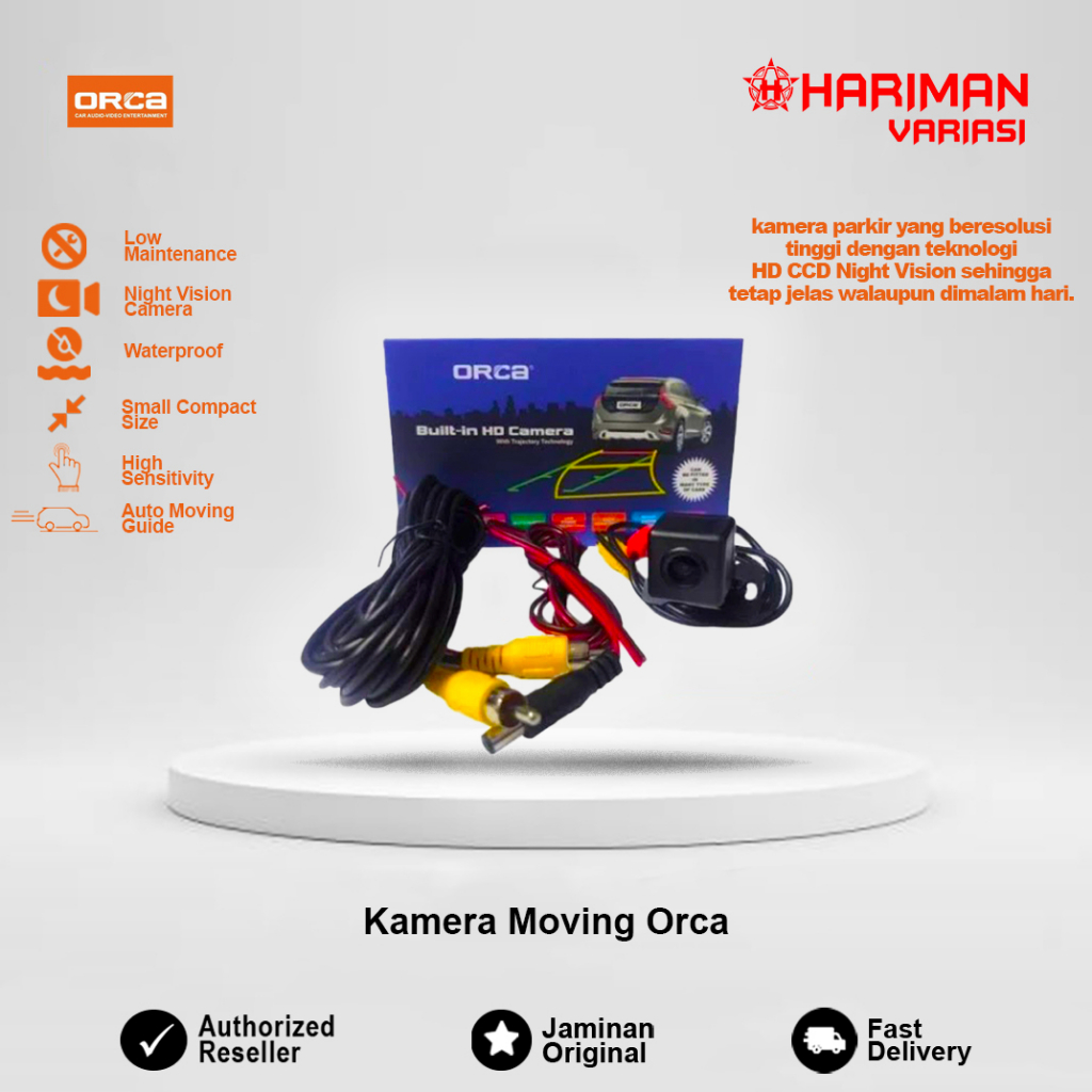 Jual Camera Universal Auto Moving Line Orca | Shopee Indonesia