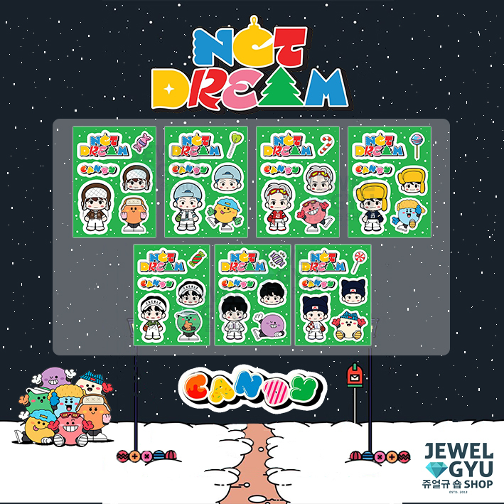 Jual NCT Dream Candy Sticker / Stiker Mark Renjun Jeno Haechan Jaemin ...