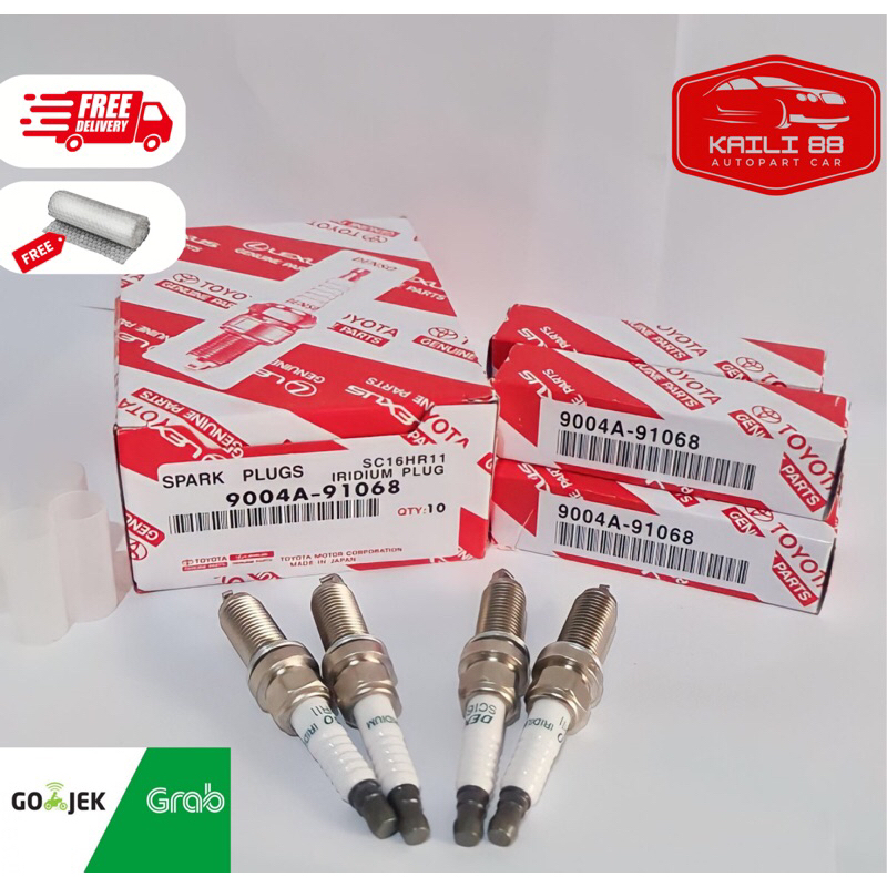 Jual Busi Iridium Toyota Grand New Dual VVTI Avanza Calya Agya 9004A ...