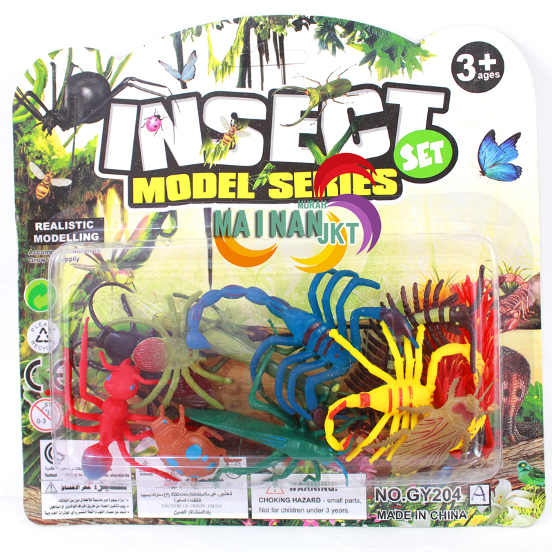Jual MAINANKEI MAINAN ANAK MURAH GY204 SERANGGA MIKA MODEL SERIES ...