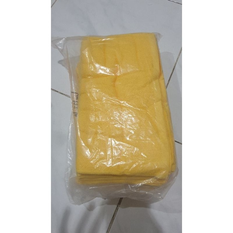 Jual handuk salon lusinan warna hitam , putih , biru ,merah muda ...