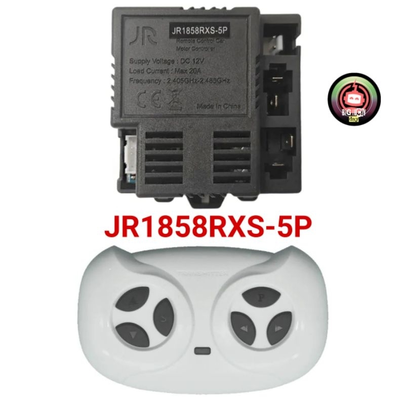 Jual REMOT RECEIVER JR1858RXS-5P 12V MOBILAN AKI ANAK REMOTE CONTROL IC ...
