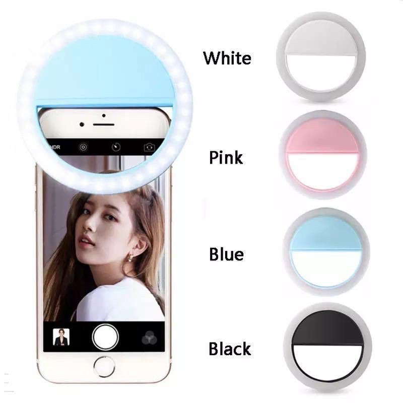 Jual Lampu LED Ring light selfie USB. Ring Light Apel 3 tingkatan ...