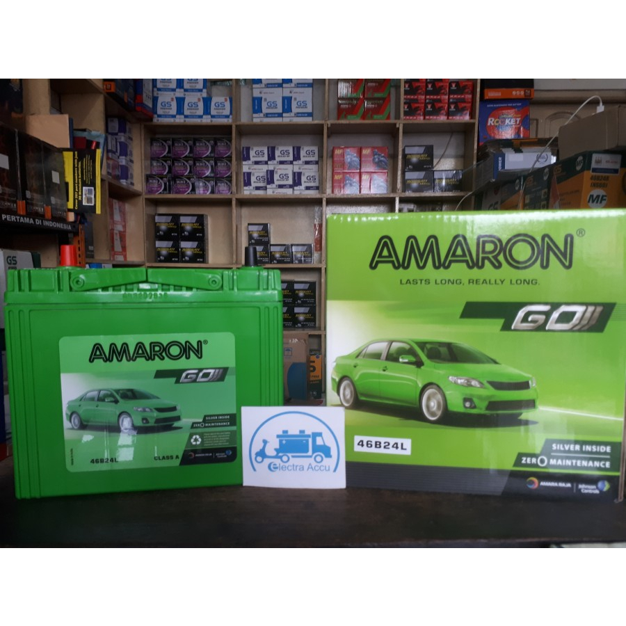 Jual Aki Mobil NS60L 46B24L Amaron Go Honda City Z Lama Nissan Grand Livina March Evalia Suzuki ...