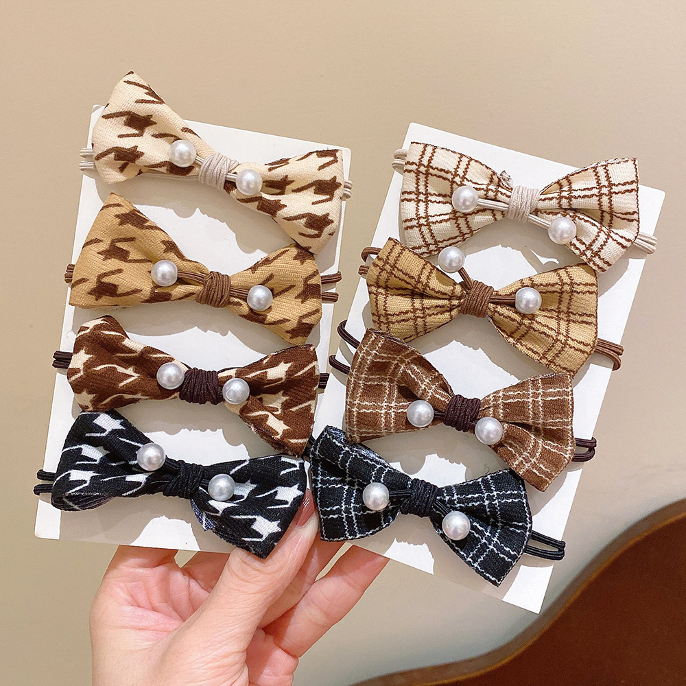 Jual ED - IKAT RAMBUT KOREA MOTIF PITA MUTIARA IMPORT / IKATAN RAMBUT ...