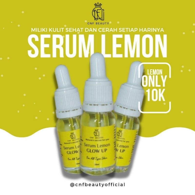 Jual SERUM LEMON CNF BEAUTY 10ML | Shopee Indonesia