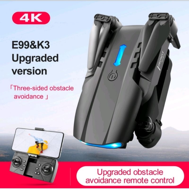 Jual LANGSUNG KIRIM Drone Kamera tipe E99 Pro, dengan sensor anti ...