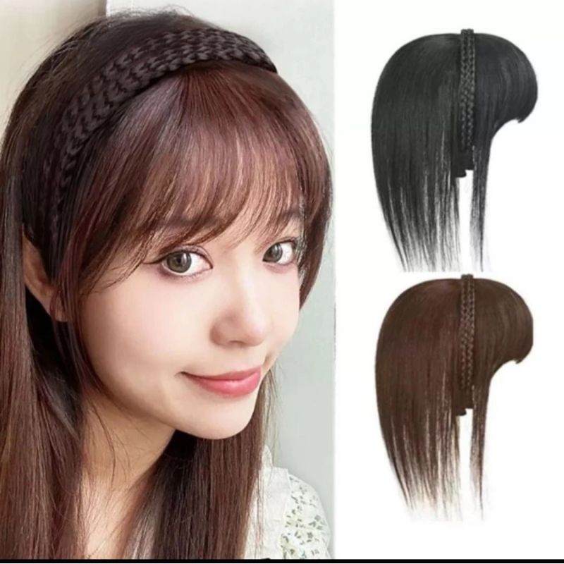 Jual BANDO WIG PONI 3D PREMIUM BANDO PONI DEPAN BELAKANG 3 DIMENSI ...