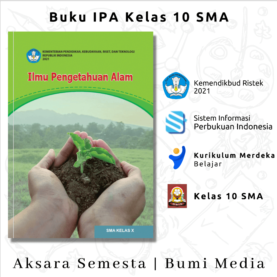 Jual Buku Paket IPA Ilmu Pengetahuan Alam Kelas 10 X SMA/SMK Kurikulum ...