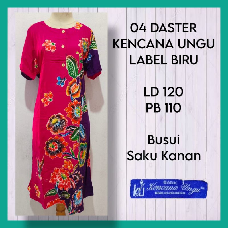 Jual KENCANA UNGU LABEL BIRU - 04 DASTER | Shopee Indonesia