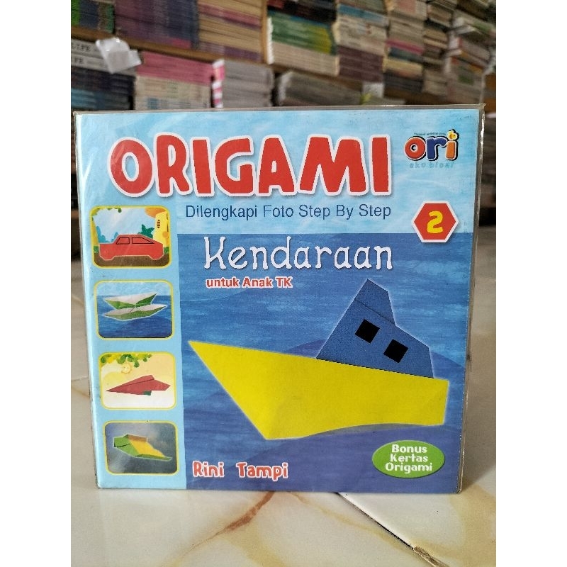 Jual BUKU PANDUAN BELAJAR ANAK / ORIGAMI KENDARAAN | Shopee Indonesia