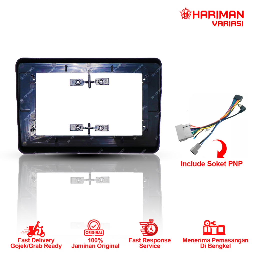 Jual FRAME HEAD UNIT HONDA HRV 2015-2017 10 INCH + SOKET PNP | Shopee ...