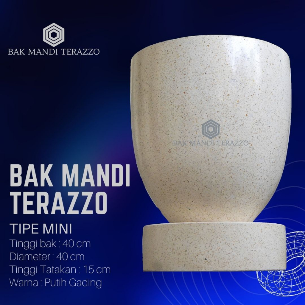 Jual BAK MANDI TERAZZO TIPE MINI | BAK AIR TERASO | BAK AIR MINIMALIS ...