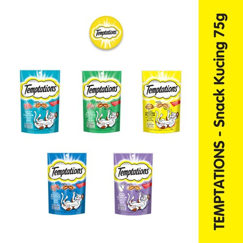 Jual Temptation mixUp snack kucing 75g | Shopee Indonesia