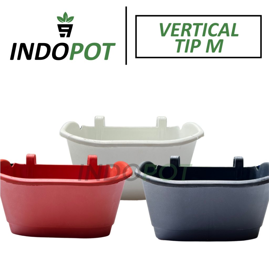 Jual Pot Agro Vertical Panjang | Pot Dinding Tempel Tanaman Bunga Hias ...