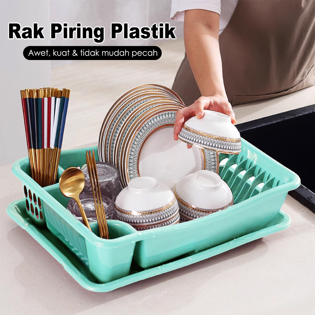 Jual Rak Piring Dan Sendok Plastik / Rak Piring Plastik / Rak Piring ...