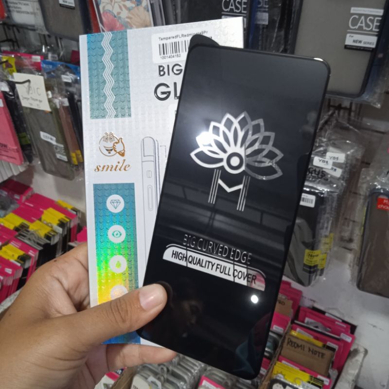 Jual TEMPERED GLASS FULL LAYAR REDMI NOTE 9 PRO/NOTE 12 4G | Shopee ...