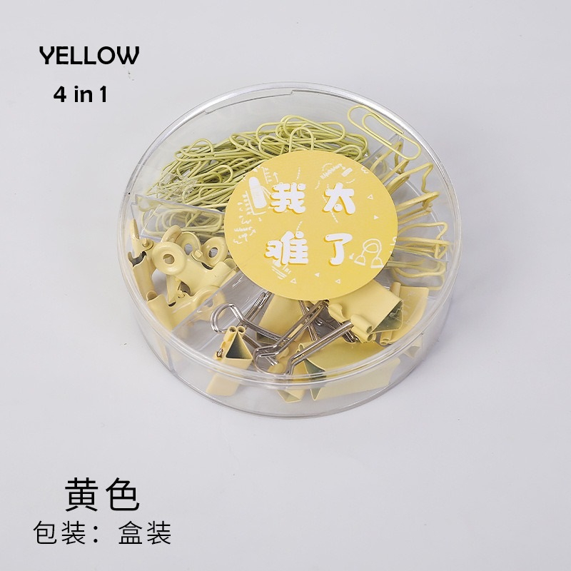 Jual 4in1 STKK 50184 Set Mix Paper Klip - Alat Pengikat Kertas Klip ...