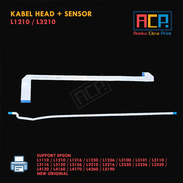Jual Kabel Flexible Head + Sensor Epson L1110 L1210 L3110 L3150 L3210 ...