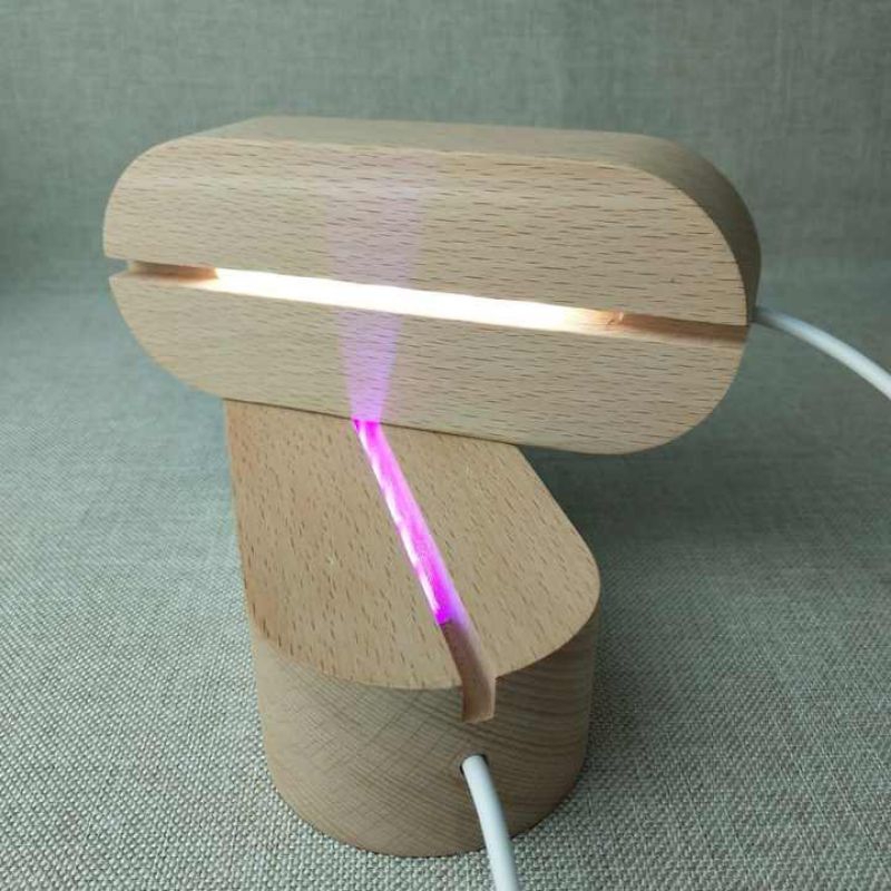 Jual Stand Led Acrylic ROUND Full / Stand Lampu Hias Acrylic / Acrylic ...