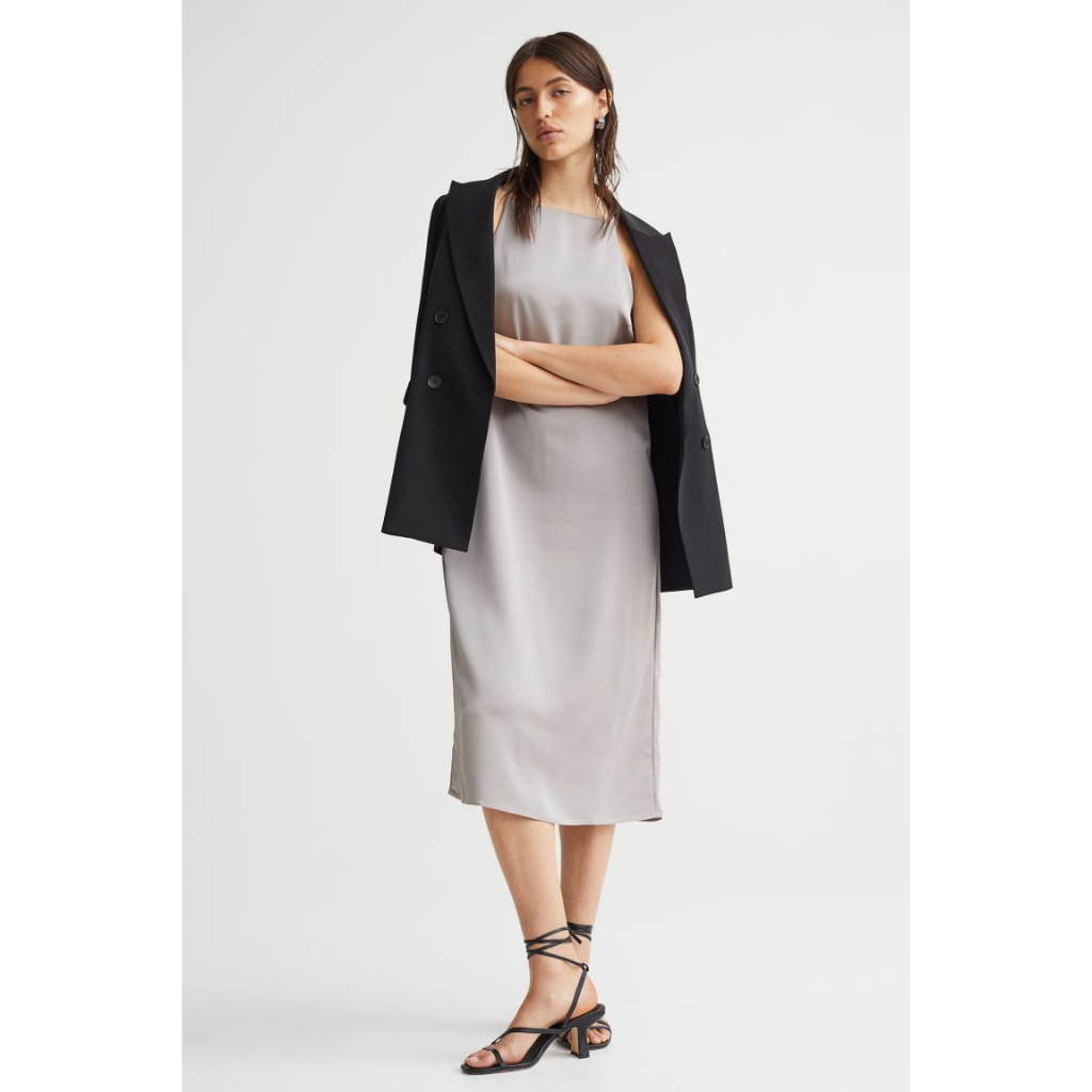 Jual HNM DRESS SATIN ( DEFFECT ) / HNM DRESS WANITA | Shopee Indonesia