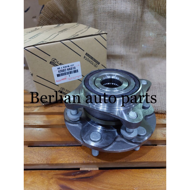Jual NAP RODA DEPAN KOMPLIT HILUX REVO WHEEL HUB HILUX REVO 43502-KK010 ...
