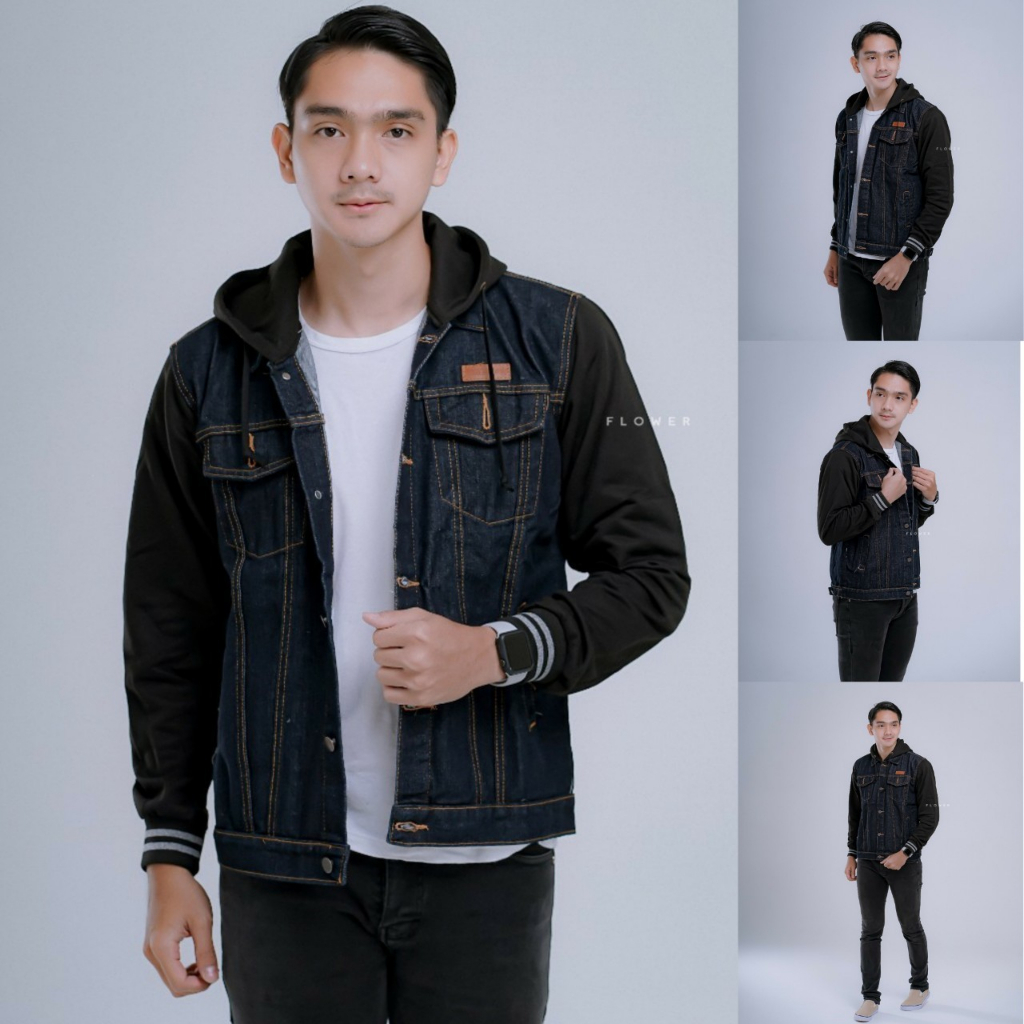 Jual JAKET JEANS SI BOY SIZE M L XL - JAKET REGLAN JEANS - JAKET JEANS ...