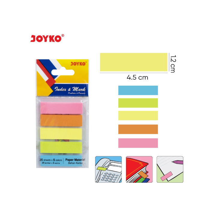 Jual Index & Mark Penanda Pembatas Joyko IM-45 Kertas | Shopee Indonesia